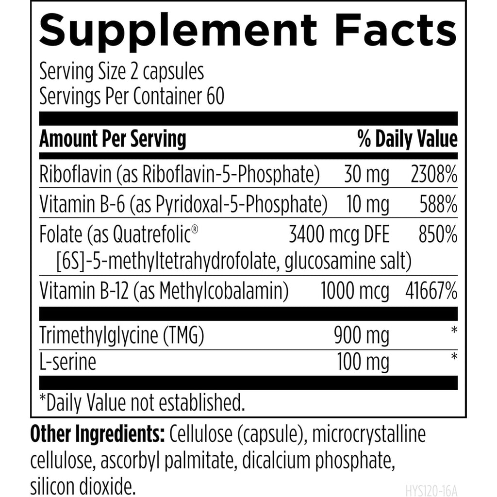 Methylated multivitamin for optimal health