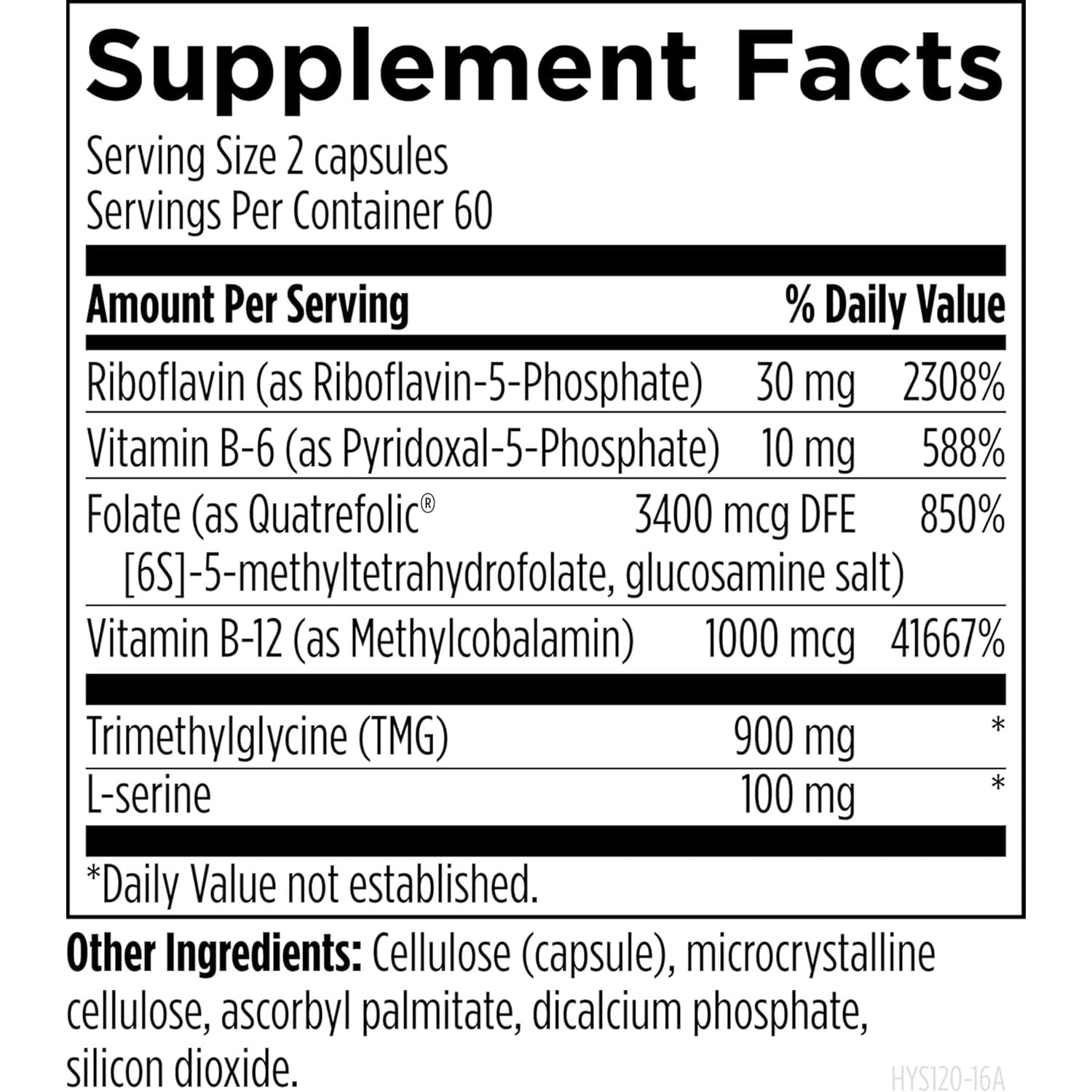 Methylated multivitamin for optimal health