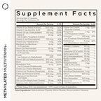 Methylated multivitamin for women support
