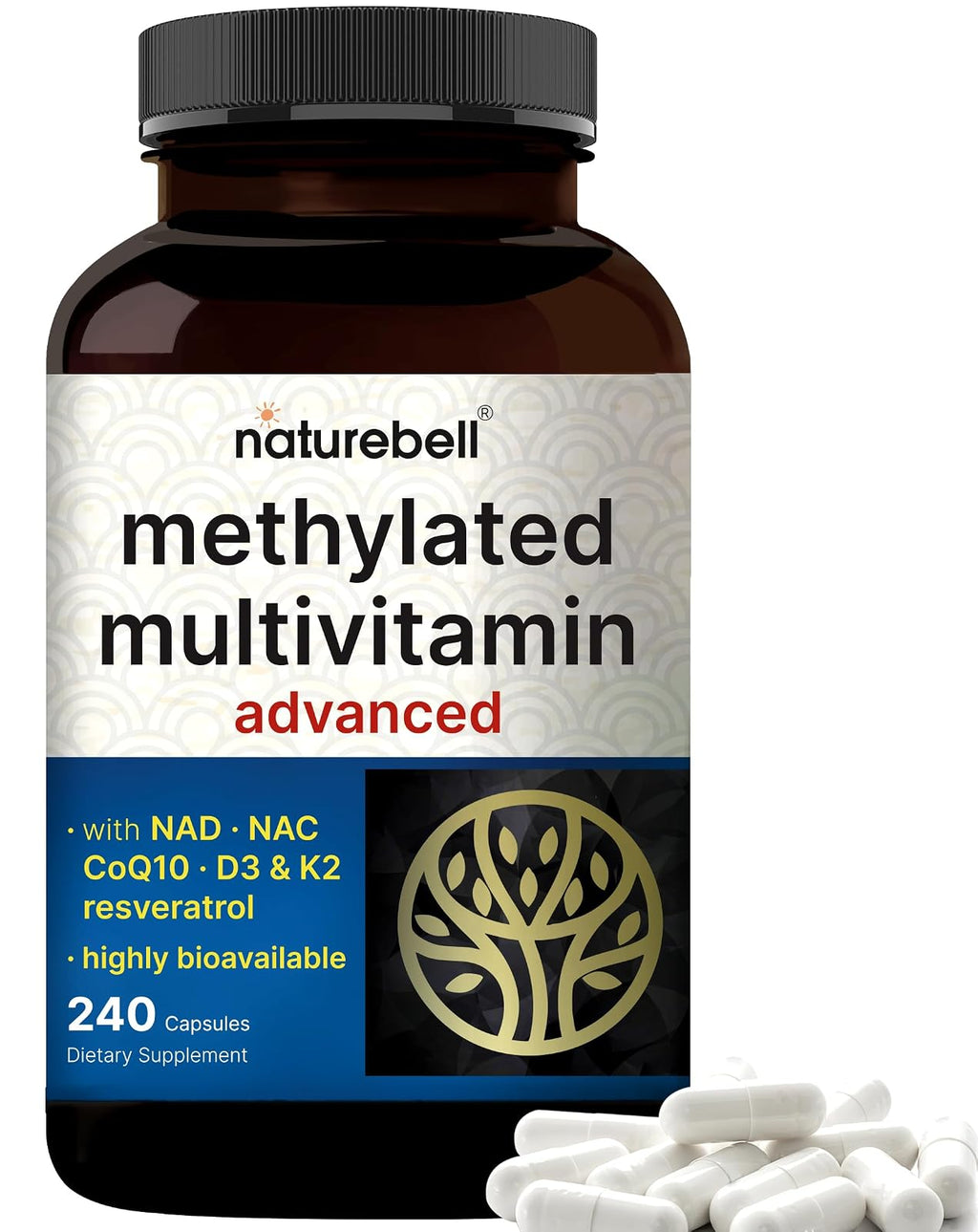 Methylated multivitamin for women