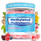 Methylated multivitamin gummies for energy
