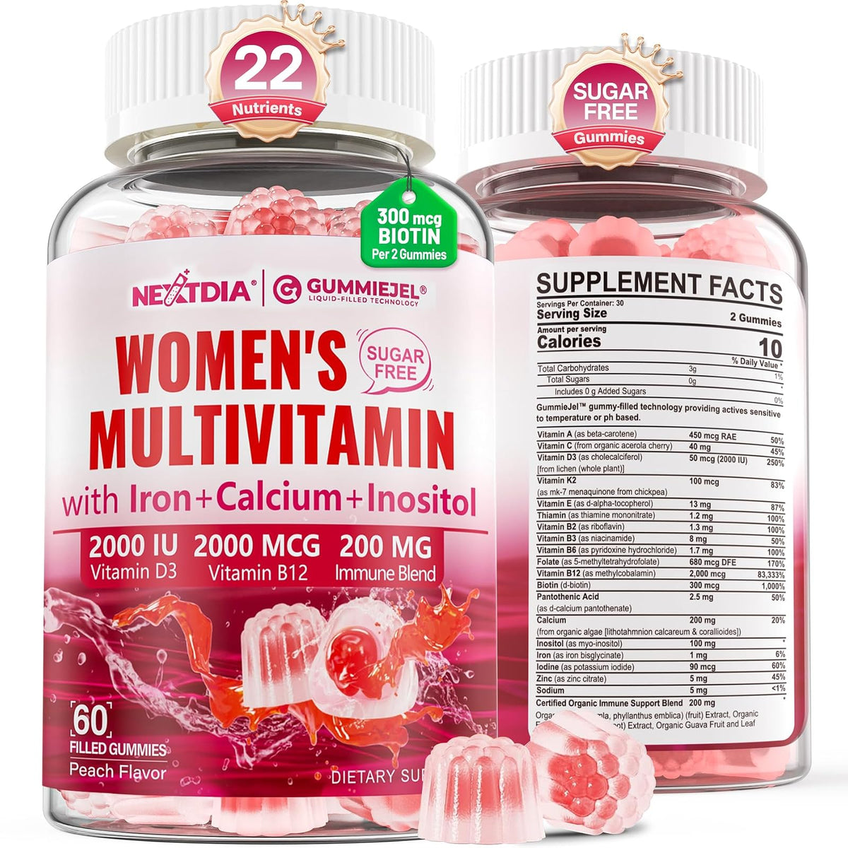 methylated multivitamin gummies for women