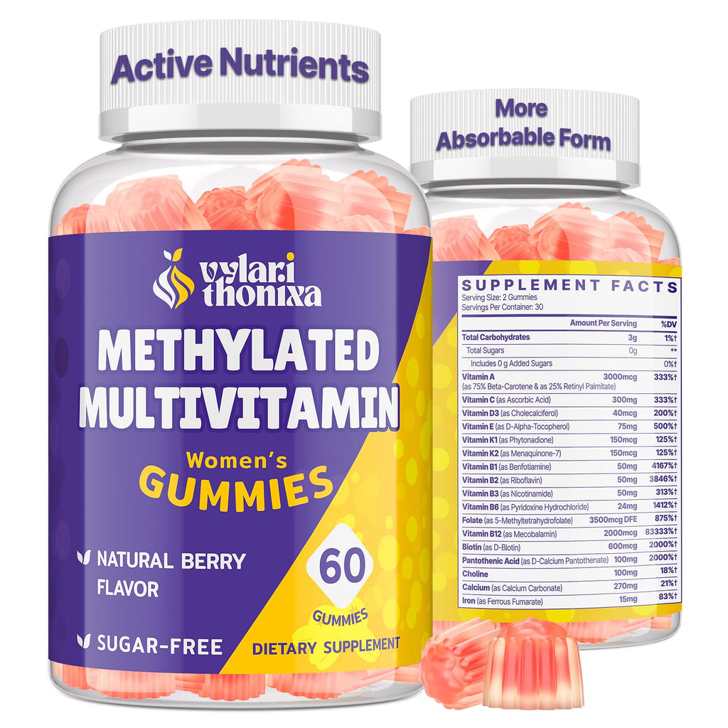 methylated multivitamin gummies for women
