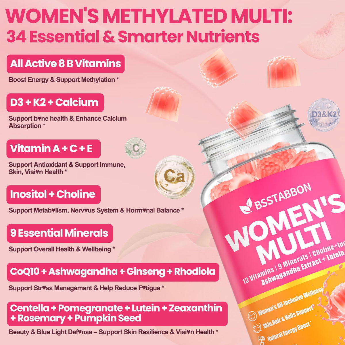 methylated multivitamin gummy benefits