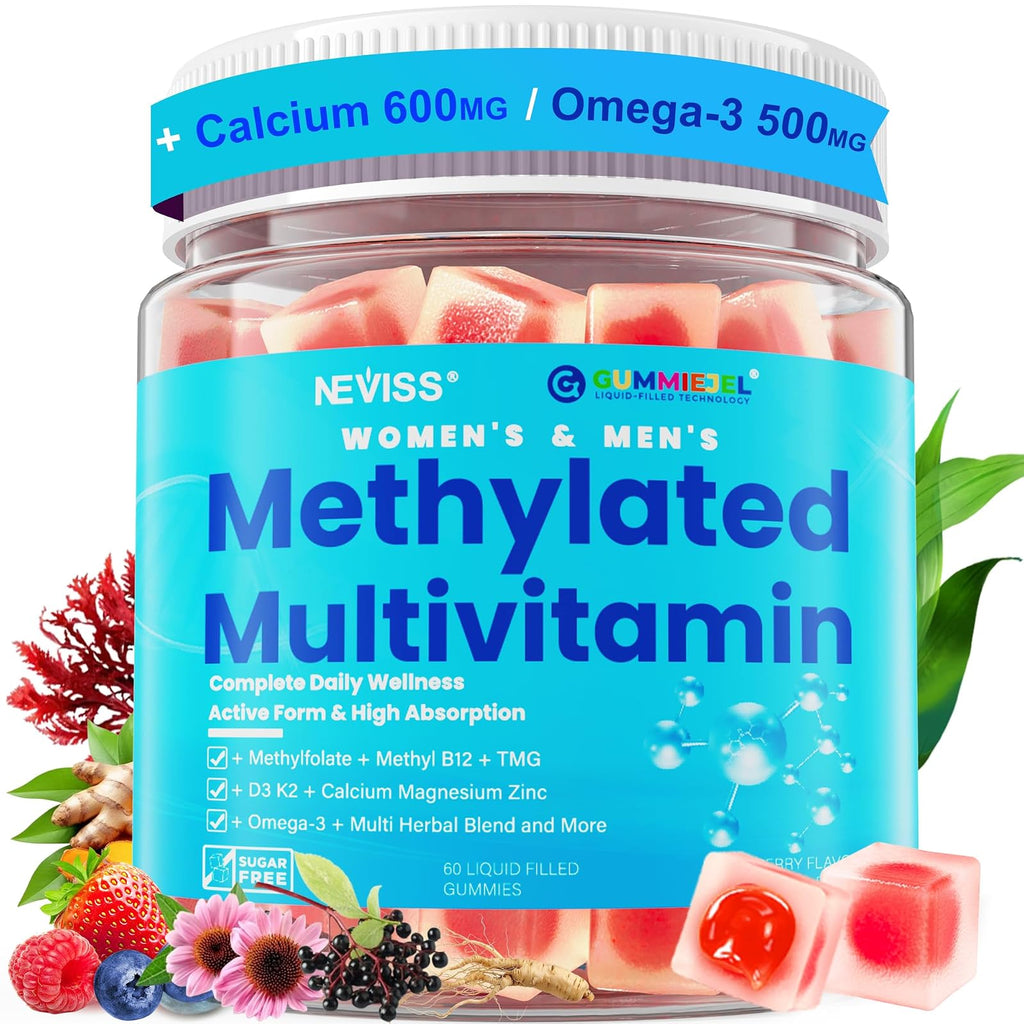 Methylated multivitamins for daily health
