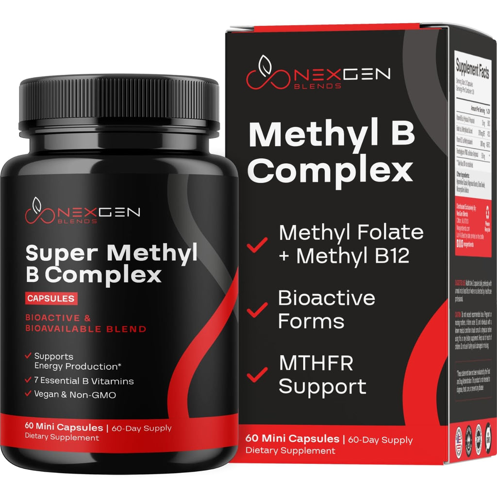 methylated vitamin b complex capsules