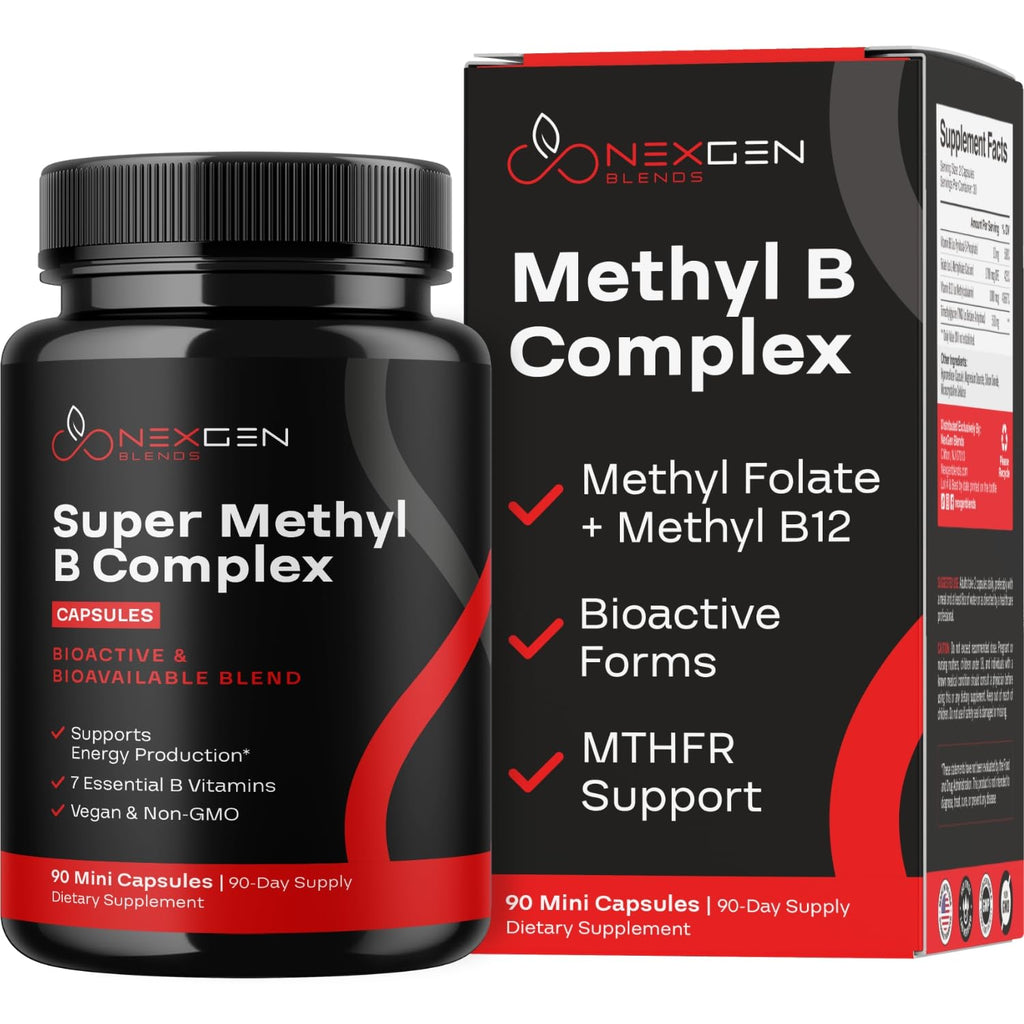 methylated vitamin b complex capsules