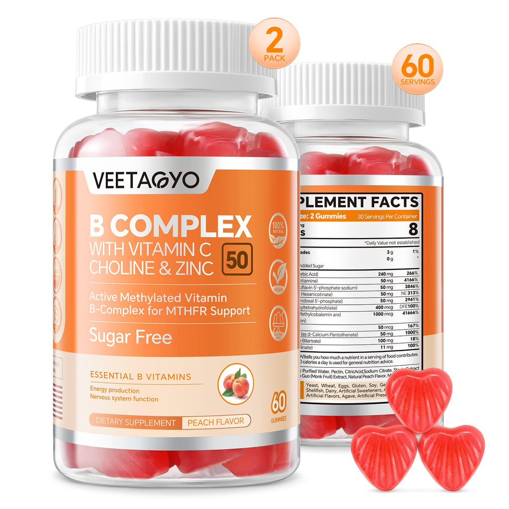 methylated vitamin b complex gummies