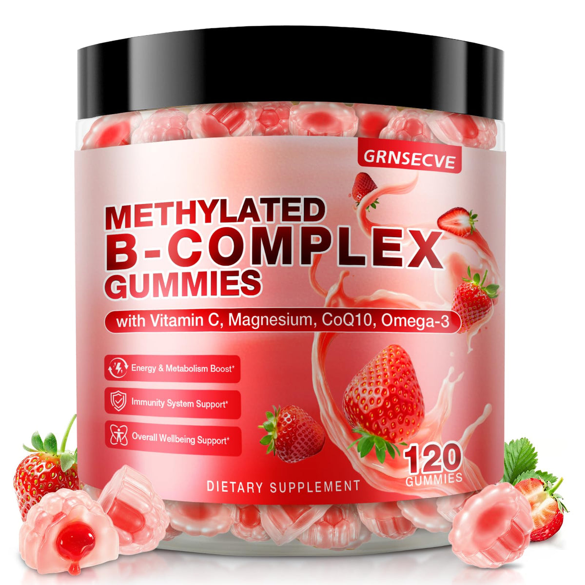 Methylated Vitamin B Complex gummies