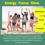 Methylated Vitamin B gummies for overall wellness