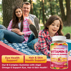Methylated Vitamin B gummies with natural flavours
