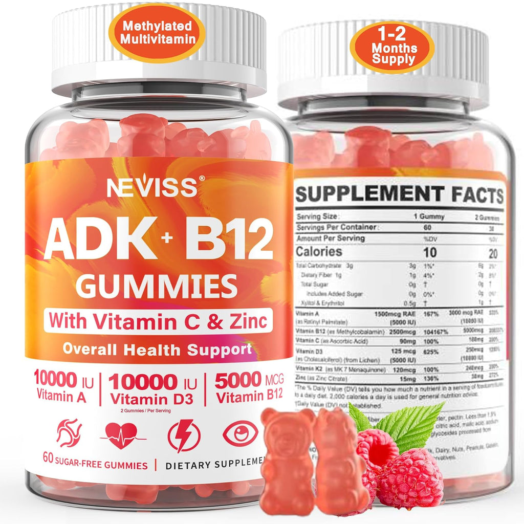 Methylated vitamin D3 gummies for immunity