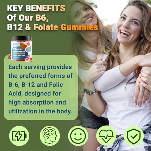 Methylated vitamin gummies for optimal absorption