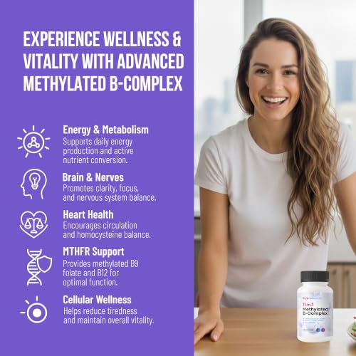 Methylated vitamins for better absorption