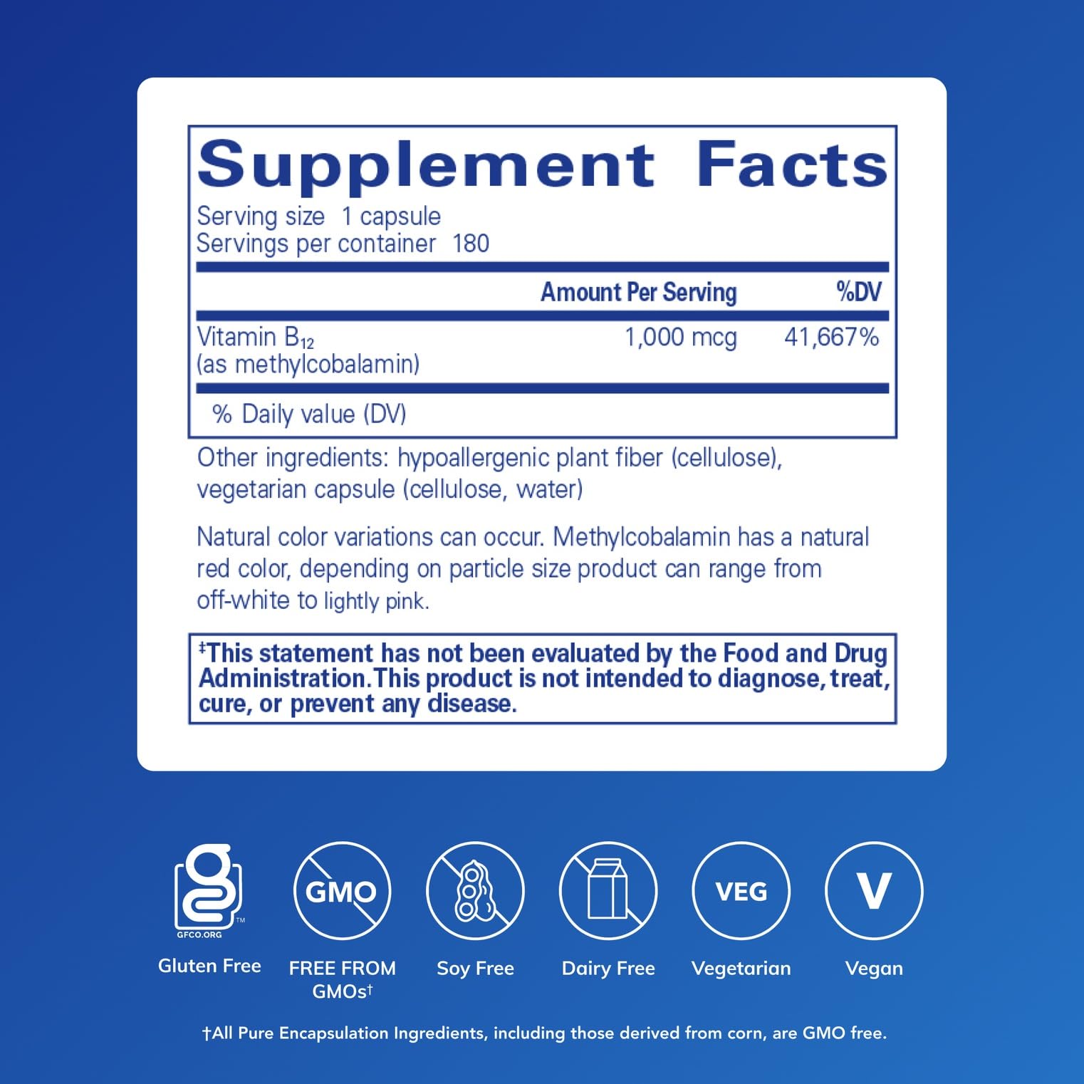 Methylcobalamin 1000 mcg for energy