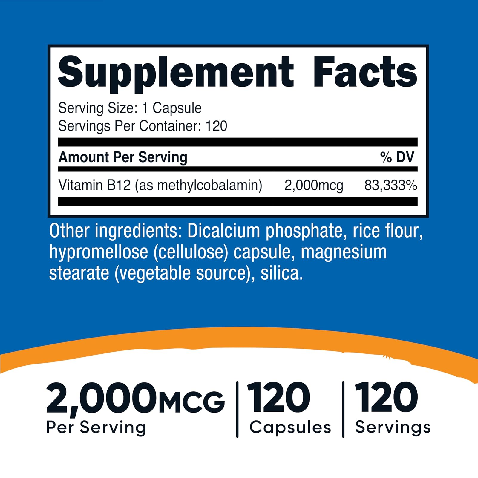 Methylcobalamin B12 for better absorption