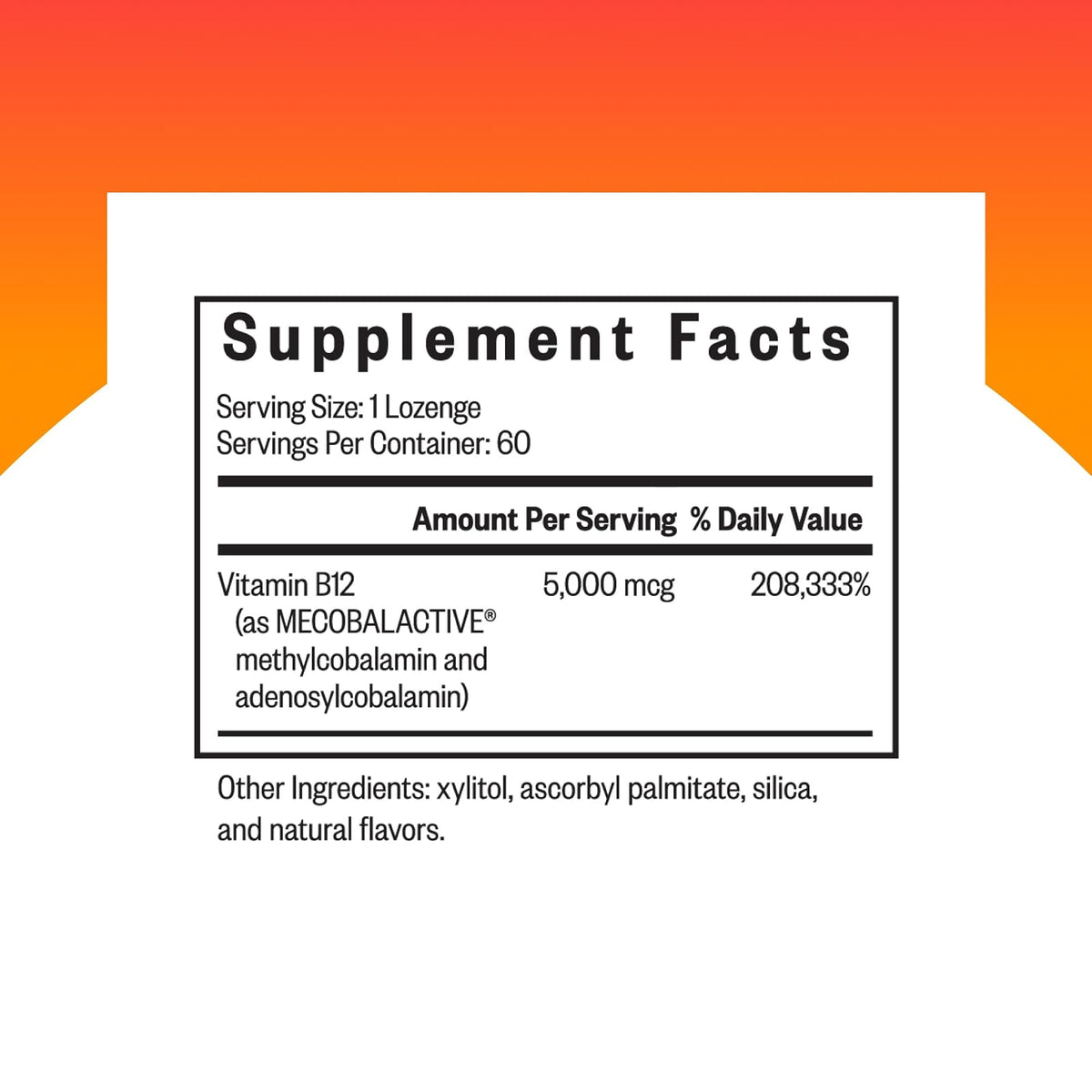 methylcobalamin for energy support