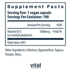 methylcobalamin vitamin b12 benefits