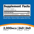 Methylcobalamin vitamin B12 capsules