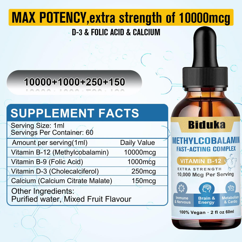 methylcobalamin vitamin b12 drops