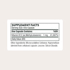 methylcobalamin vitamin B12 for energy