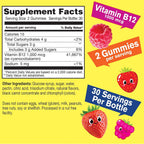 methylcobalamin vitamin B12 gummy supplements