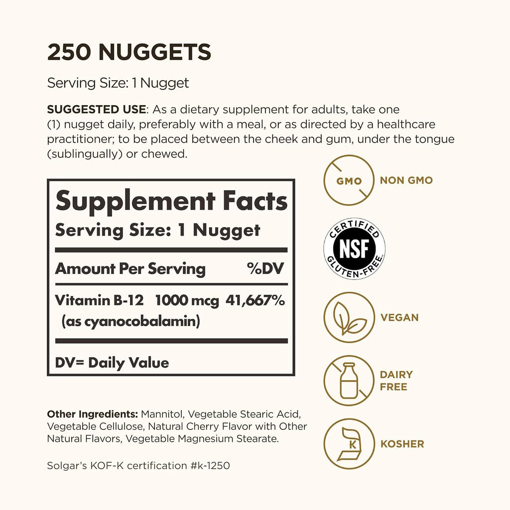 methylcobalamin vitamin b12 supplement