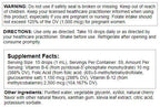 Methylcobalamin vitamin B12 supplement