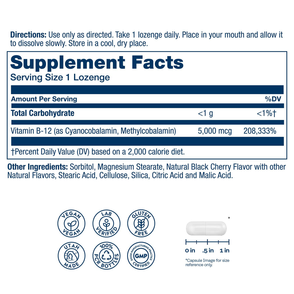 methylcobalamin vitamin B12 supplement