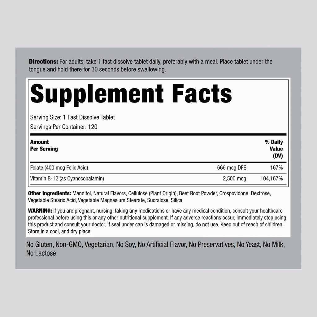 methylcobalamin vitamin b12 supplement