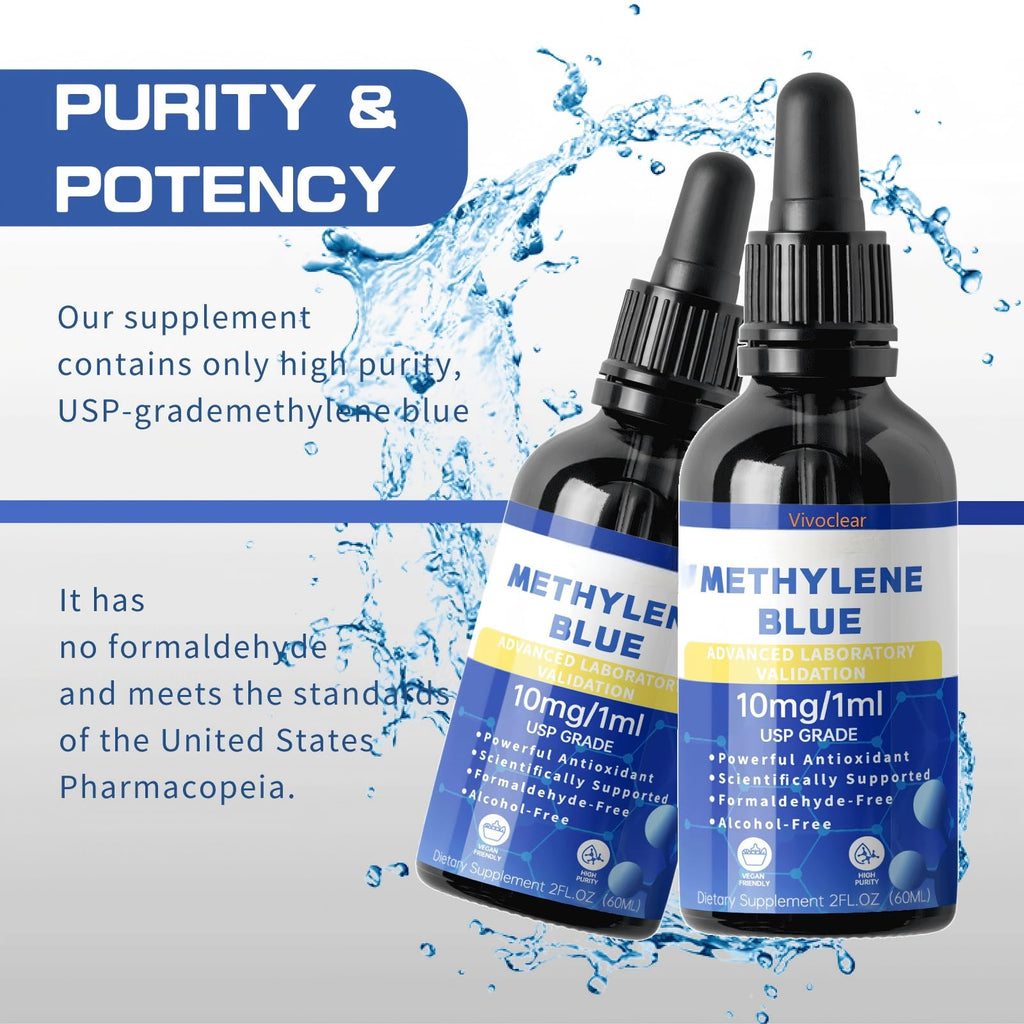Methylene Blue 2 oz liquid supplement