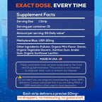Methylene Blue 20 mg multivitamin strips