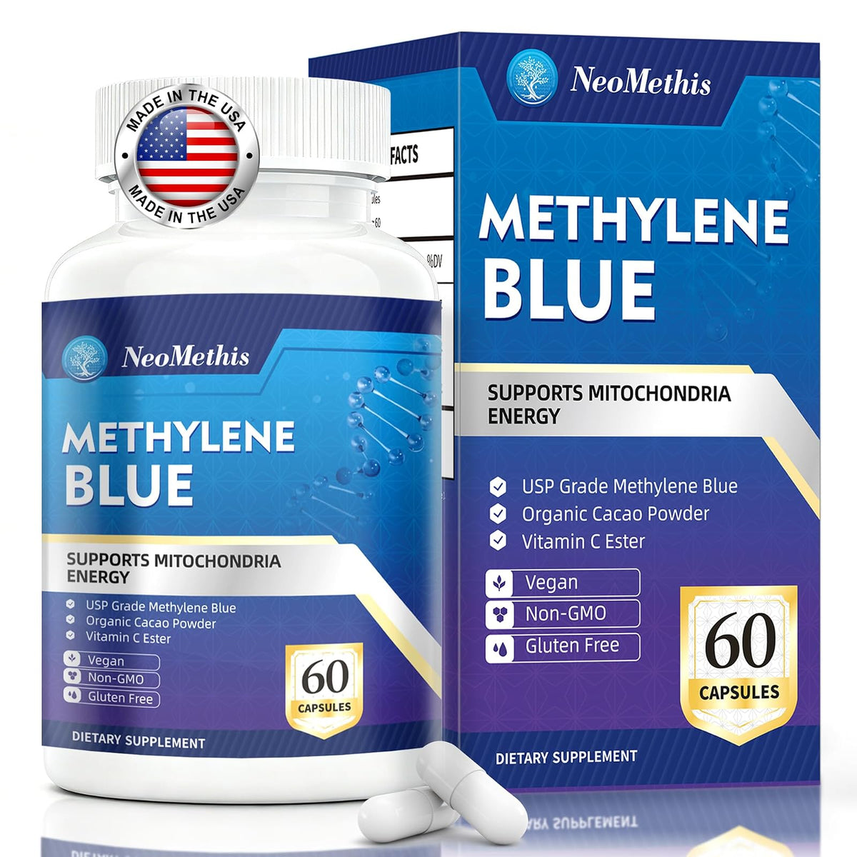 Methylene Blue antioxidant capsules