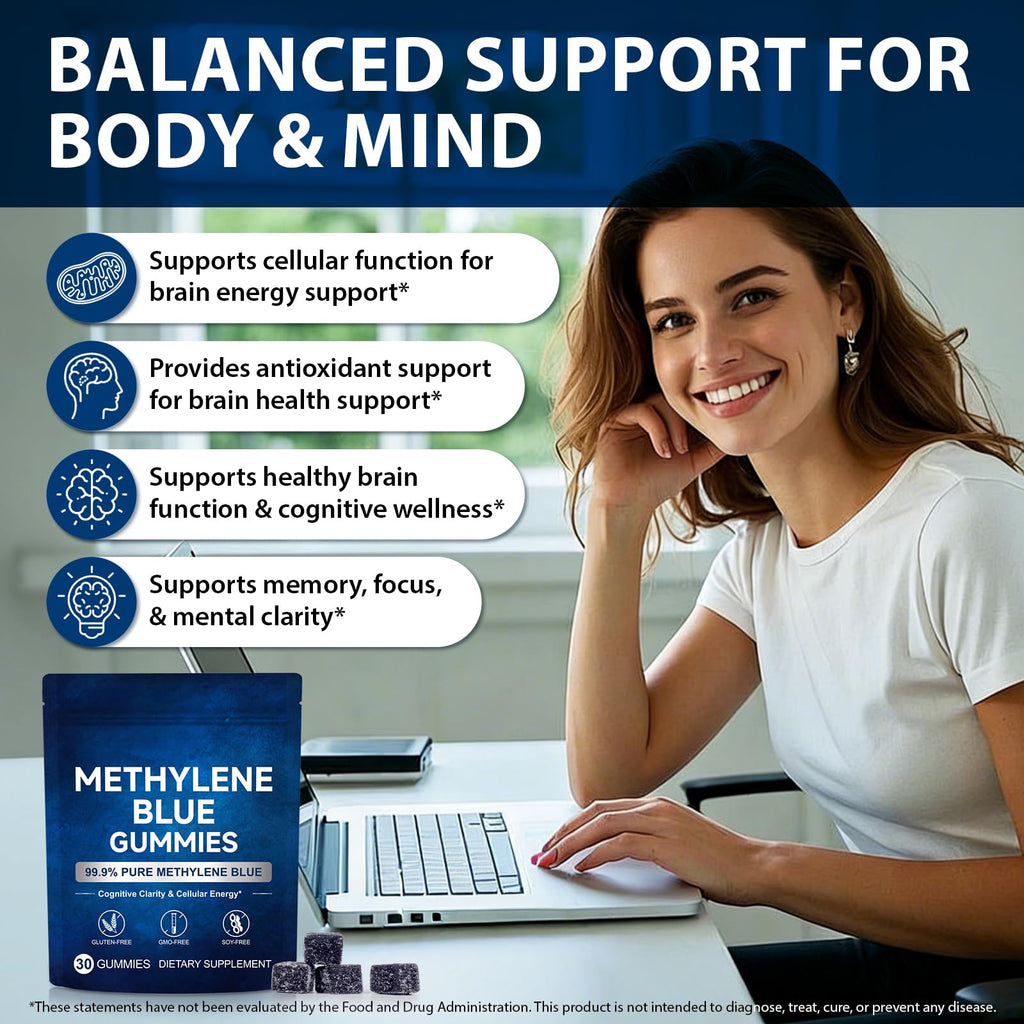 Methylene Blue antioxidant support gummies