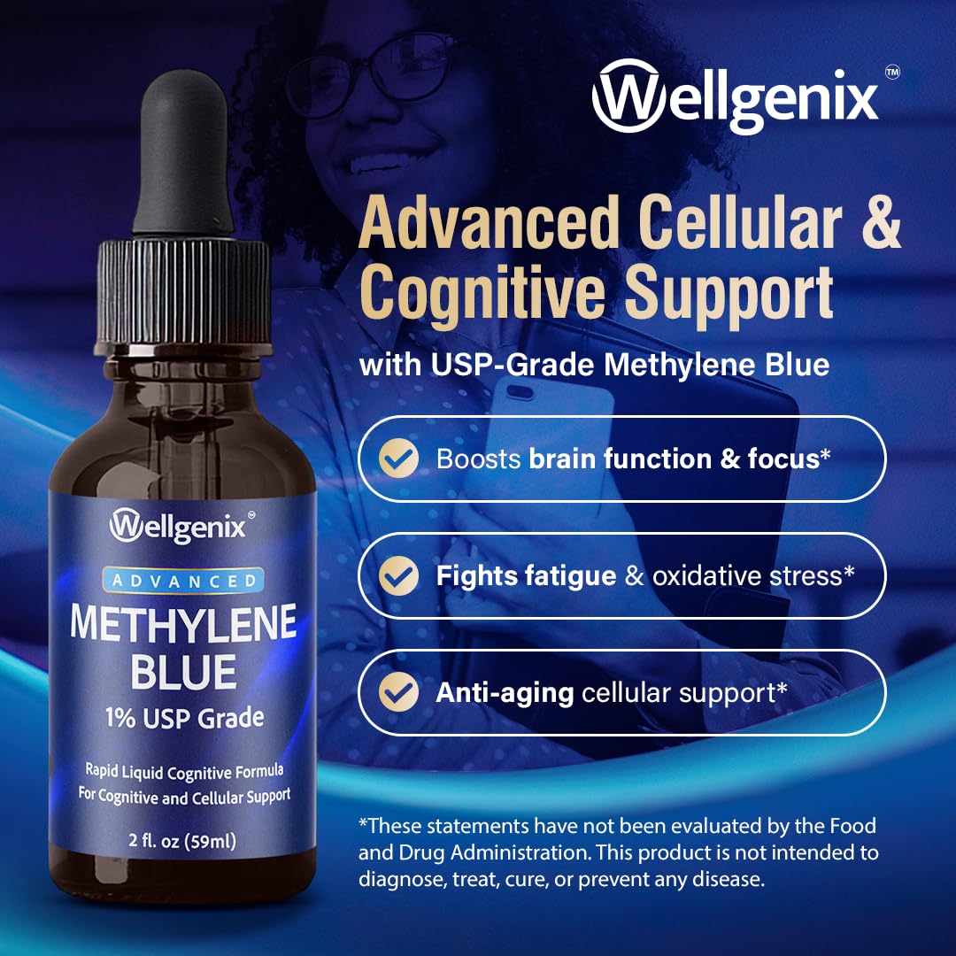 Methylene Blue Drops for energy boost
