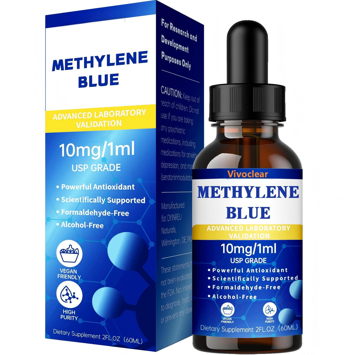 Methylene Blue Drops for energy