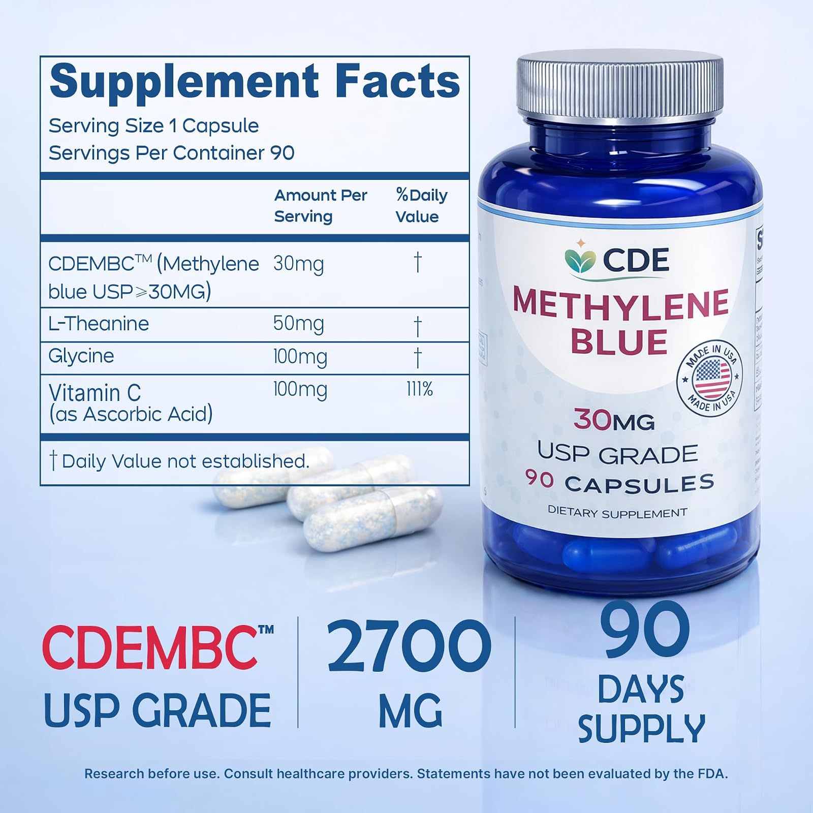 Methylene Blue for cellular health