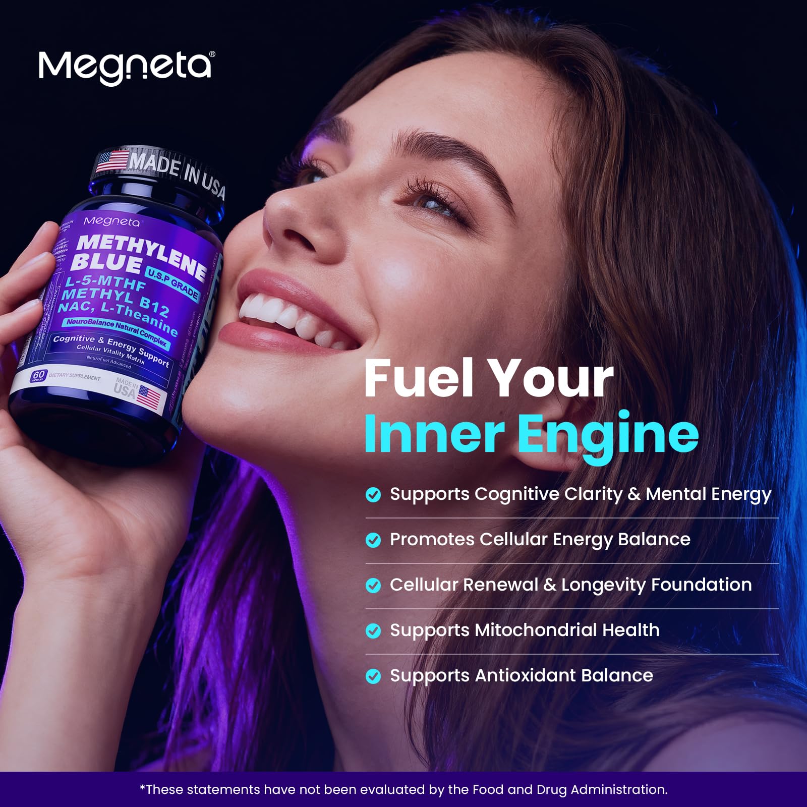 Methylene Blue for cellular support