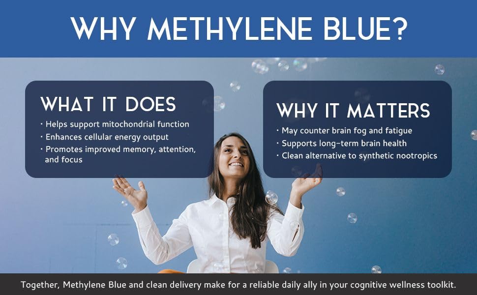 Methylene Blue for cognitive support