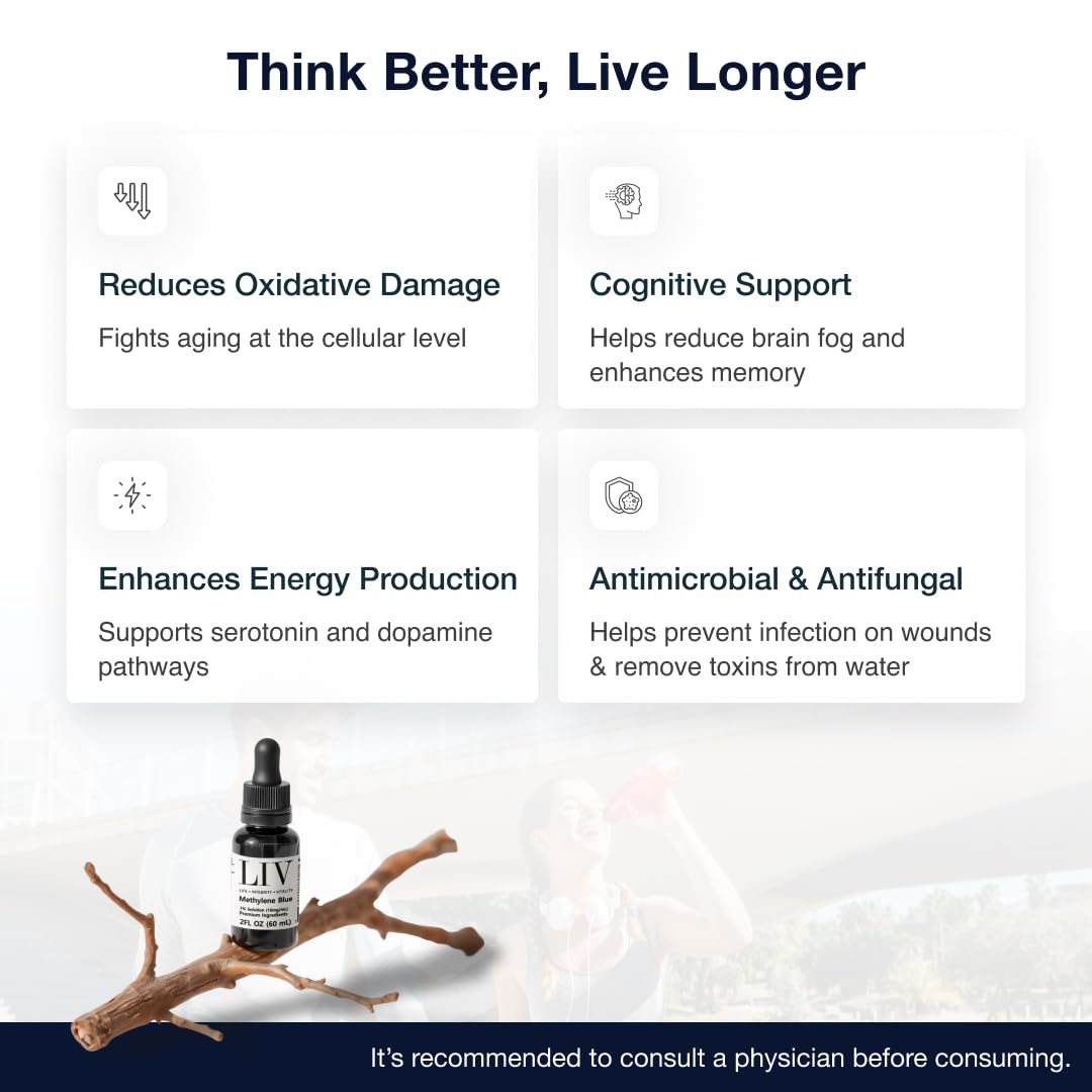 Methylene Blue for enhanced wellness