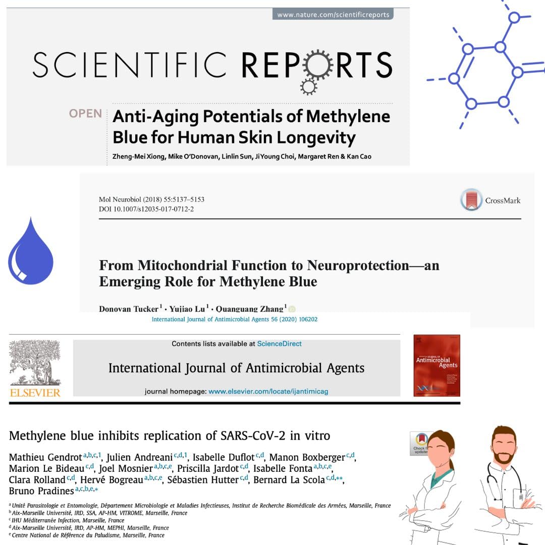 Methylene Blue for supplement stability
