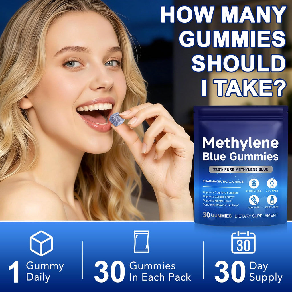 Methylene Blue gummies for daily health