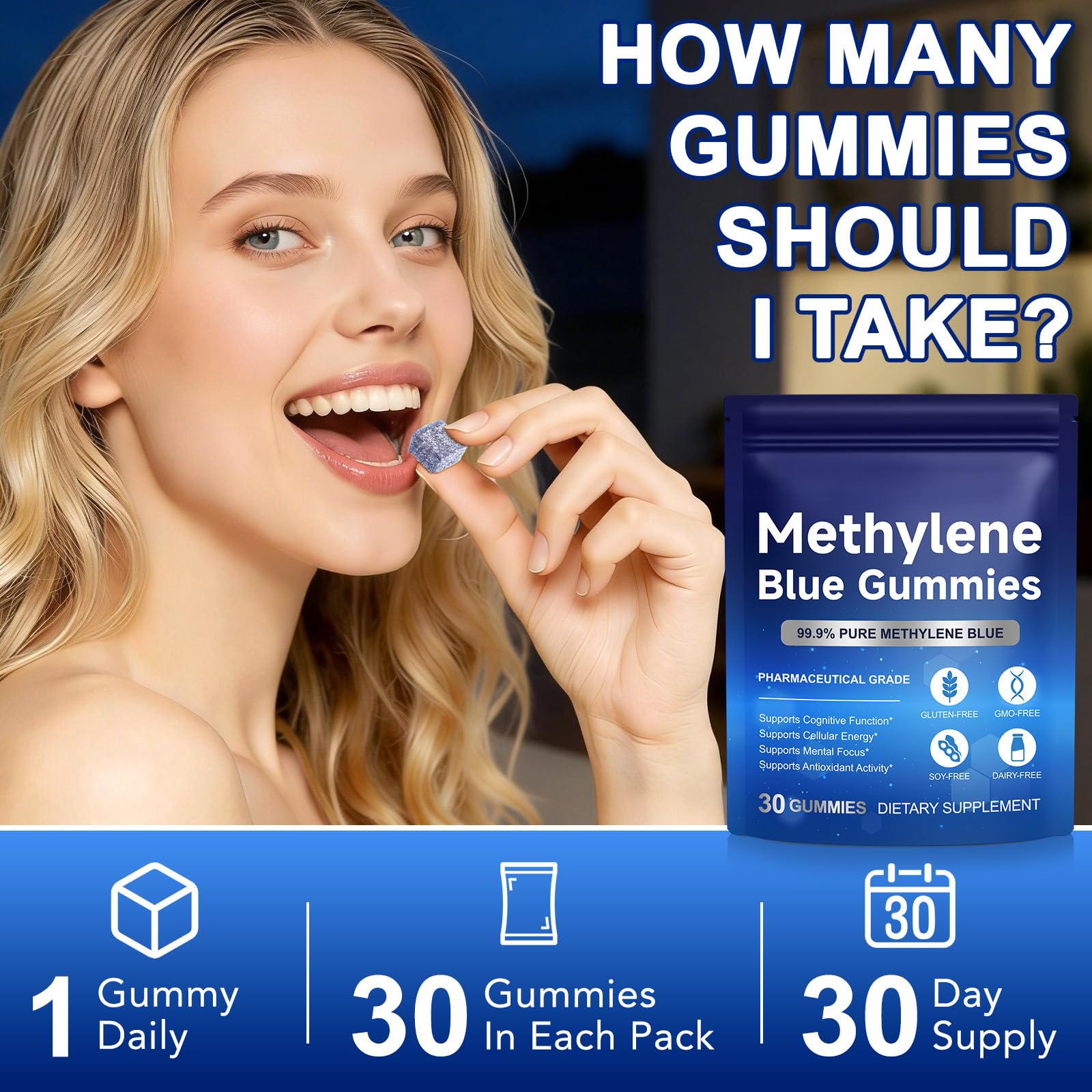 Methylene Blue gummies for daily health