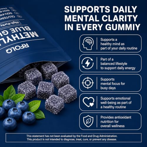 Methylene Blue gummies for energy support