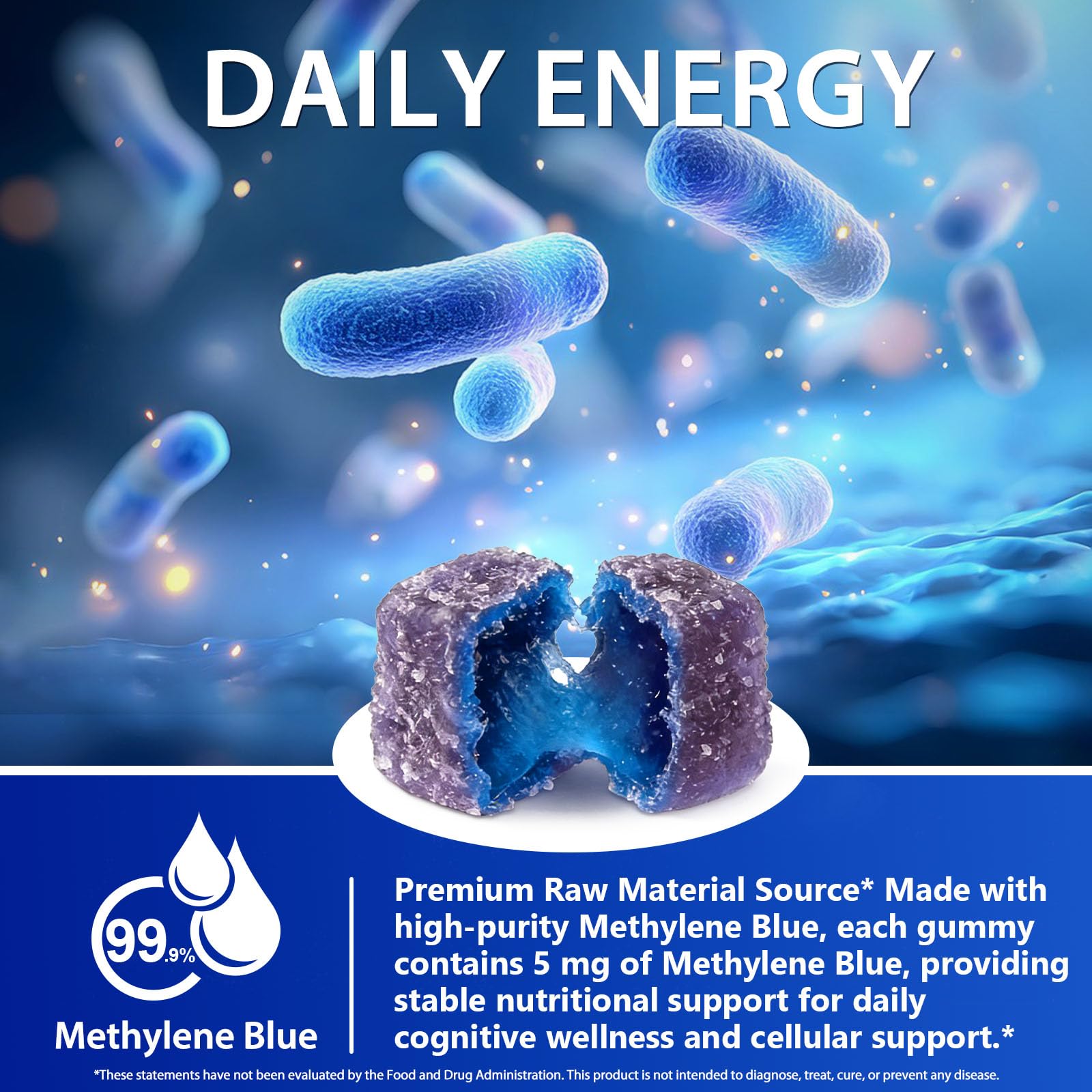 Methylene Blue gummies for immune support