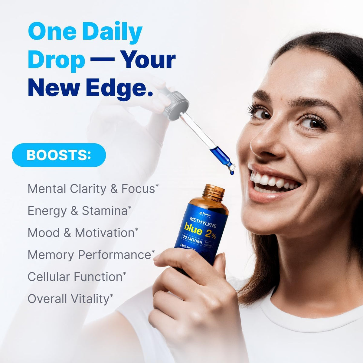 Methylene Blue kids multivitamin for growth