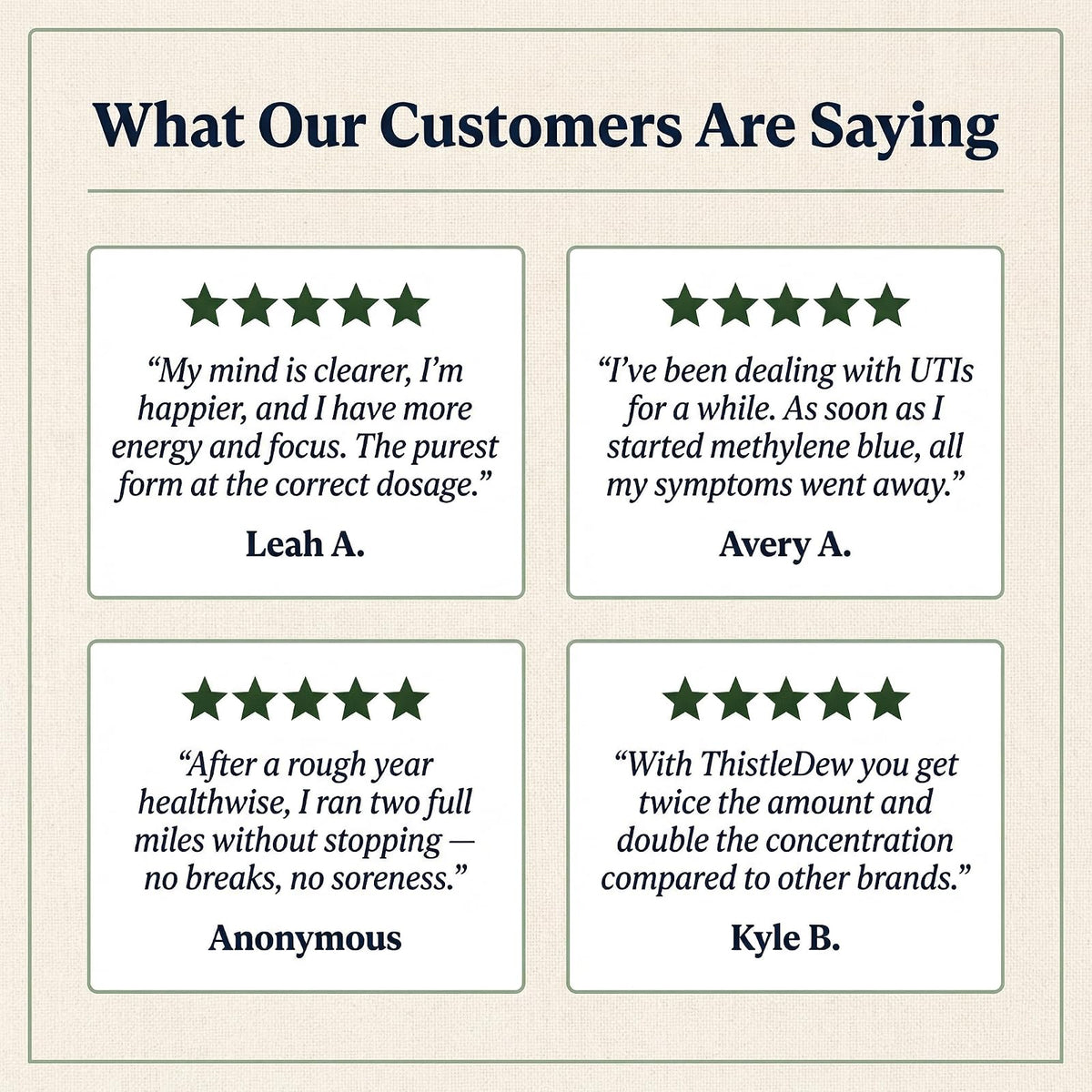 Methylene Blue multivitamin for daily health