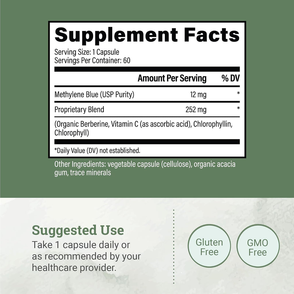 Methylene Blue multivitamin for men