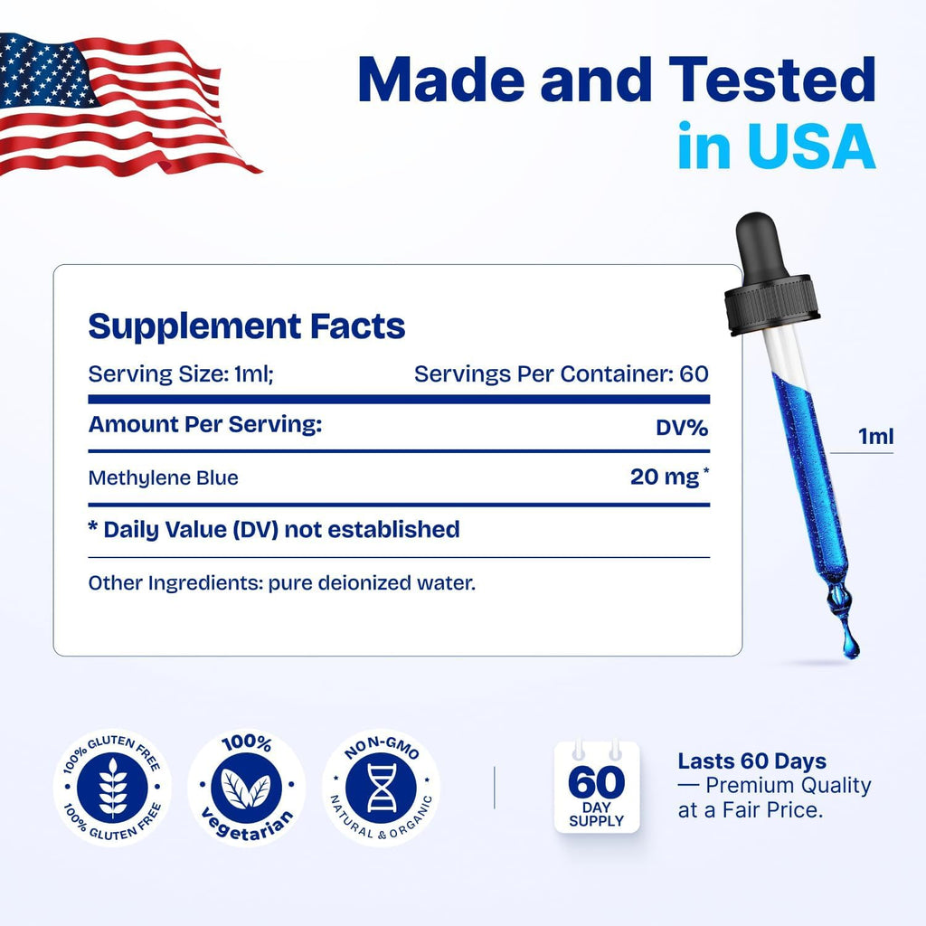 Methylene Blue multivitamin for men