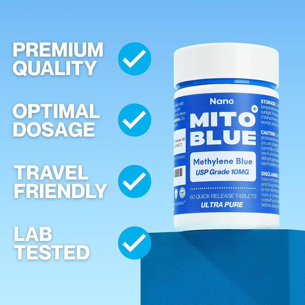Methylene Blue multivitamin for seniors